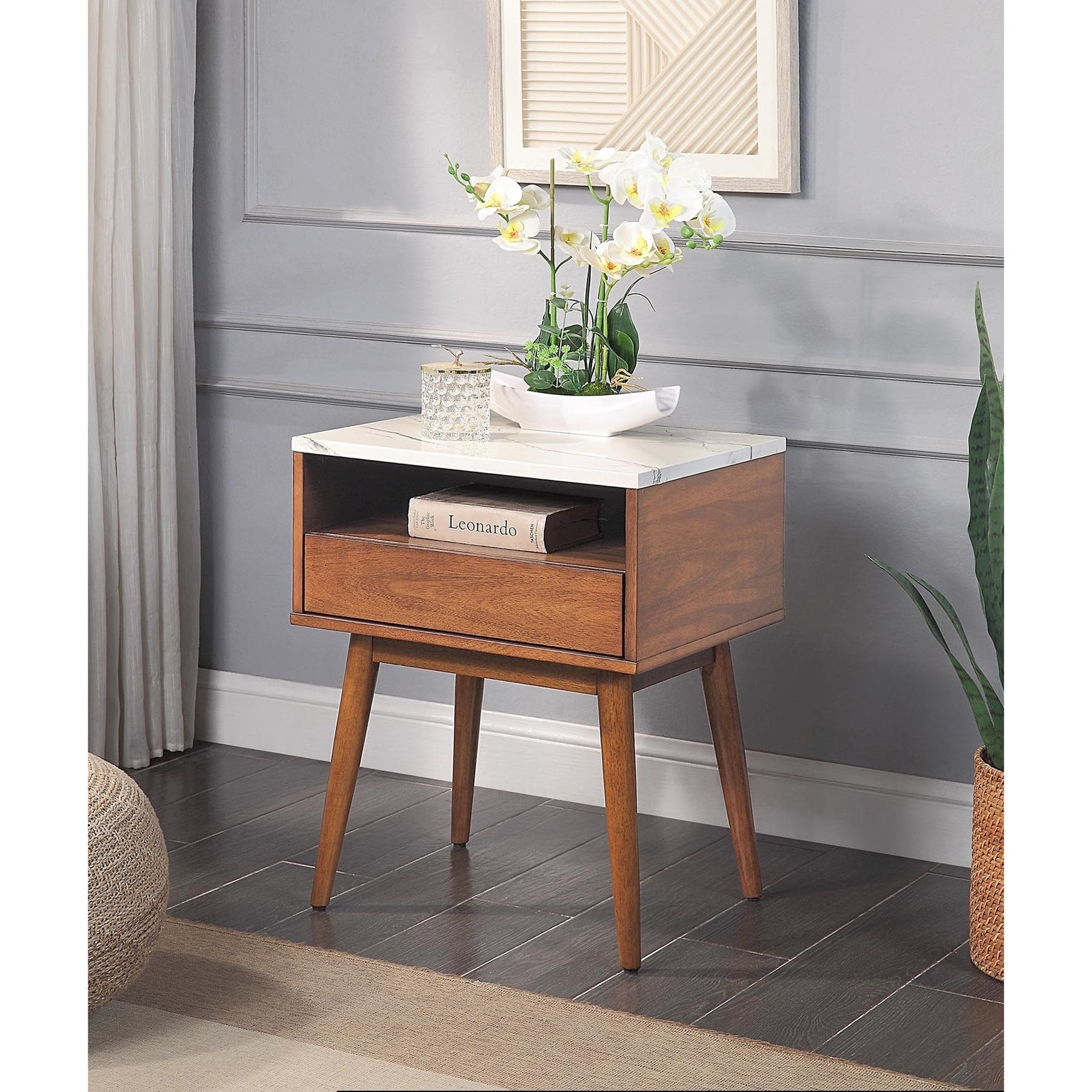 Engineered Wood Construction - Easy Assembly - Living Room Usage - End ...