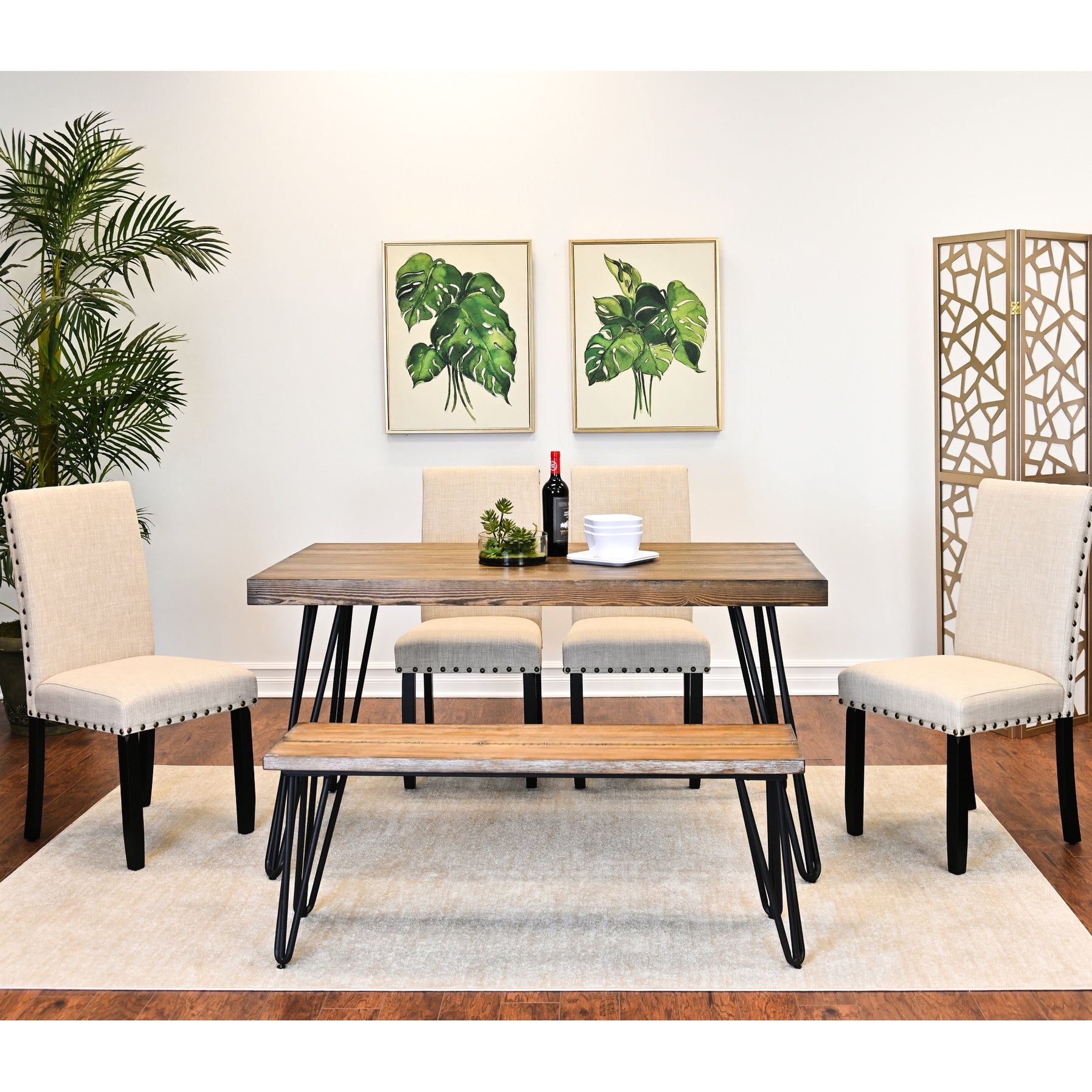 Engineered Wood Top & Sturdy Chair Frames - Regular Meals in the Dining ...
