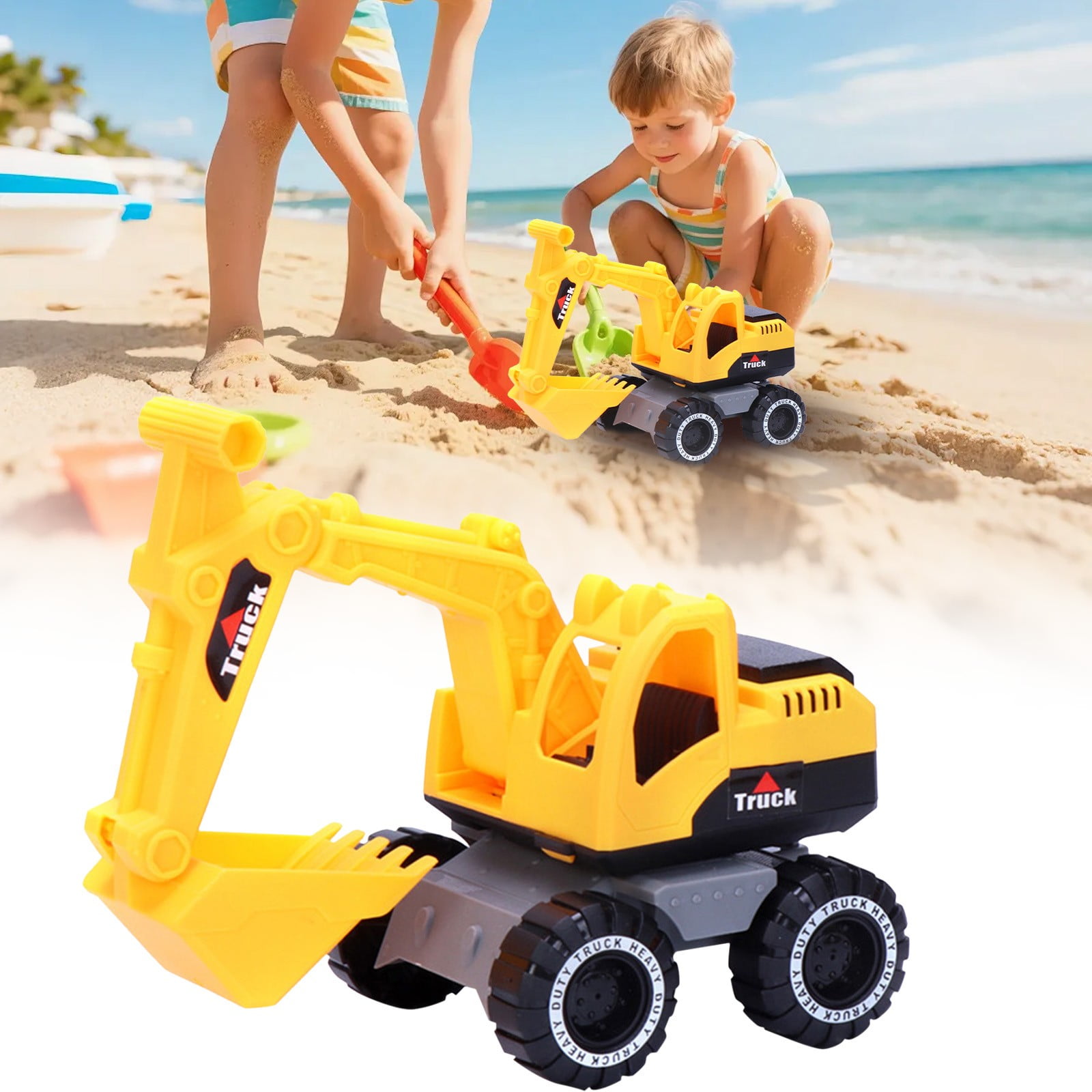 Engineering Construction Vehicle Set Construction Play Car Toy Outdoor ...