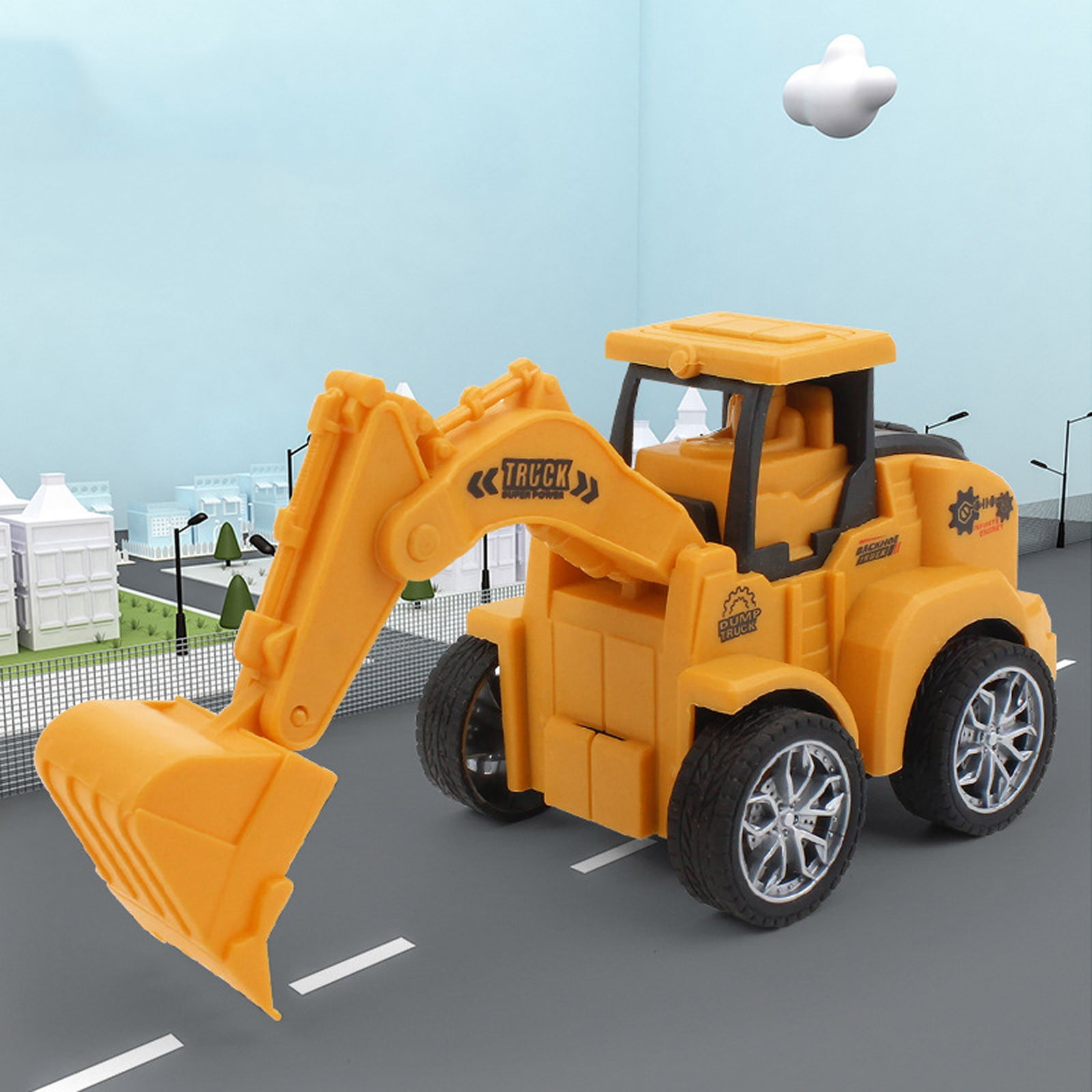 Engineering Construction Vehicle Toy,Sand Toy Digger Sandpit Beach Toy ...