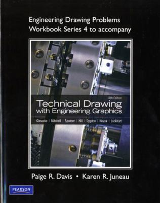 Pre-Owned Engineering Drawing Problems Workbook Series 4 for Technical ...