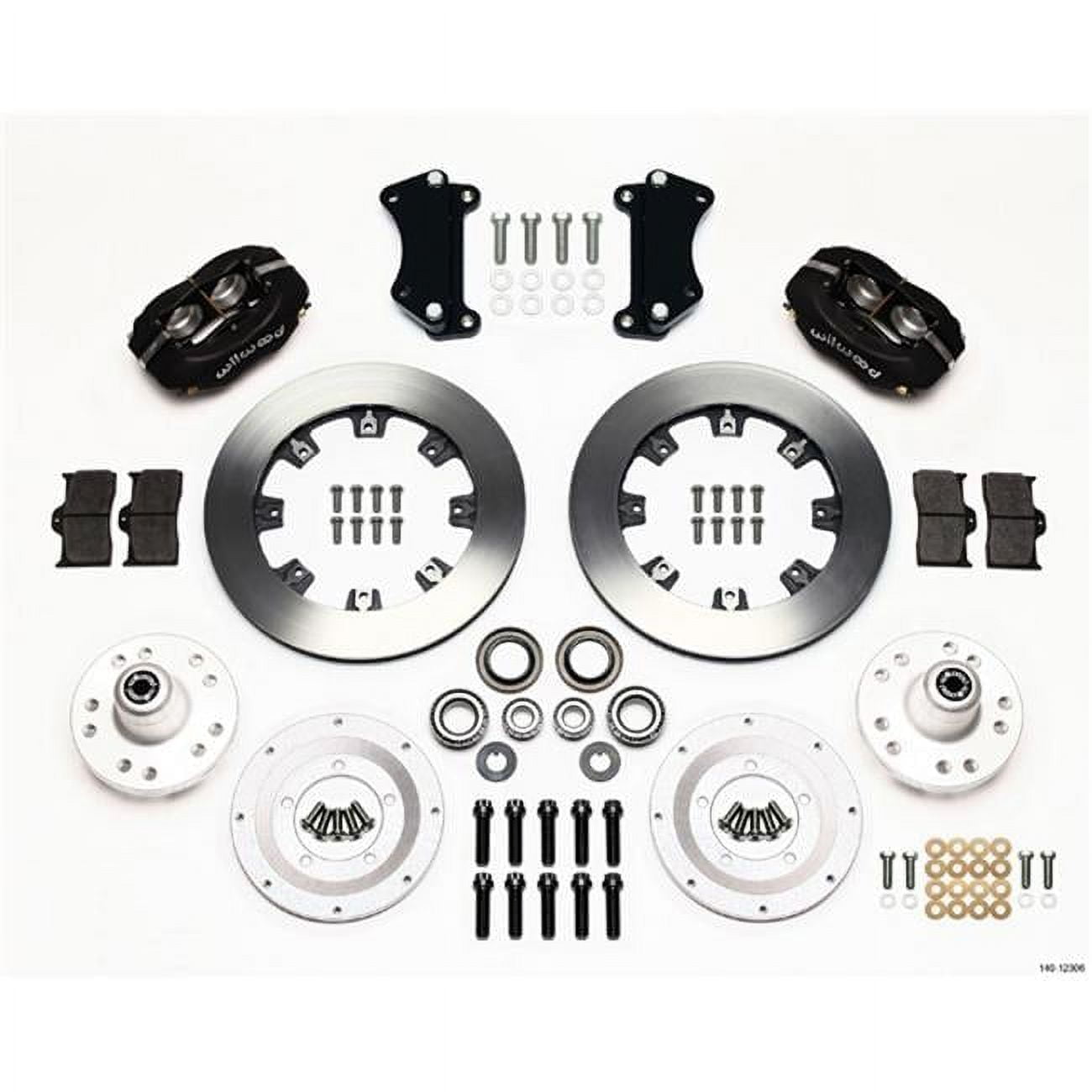 Engineering Dynalite Brake System Front 4 Piston Caliper 12.19 in ...
