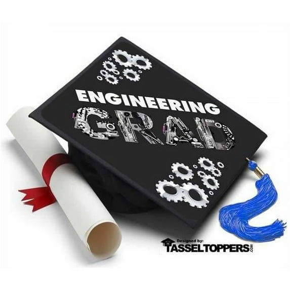 Engineering Grad Cap Tassel Topper - Walmart.com