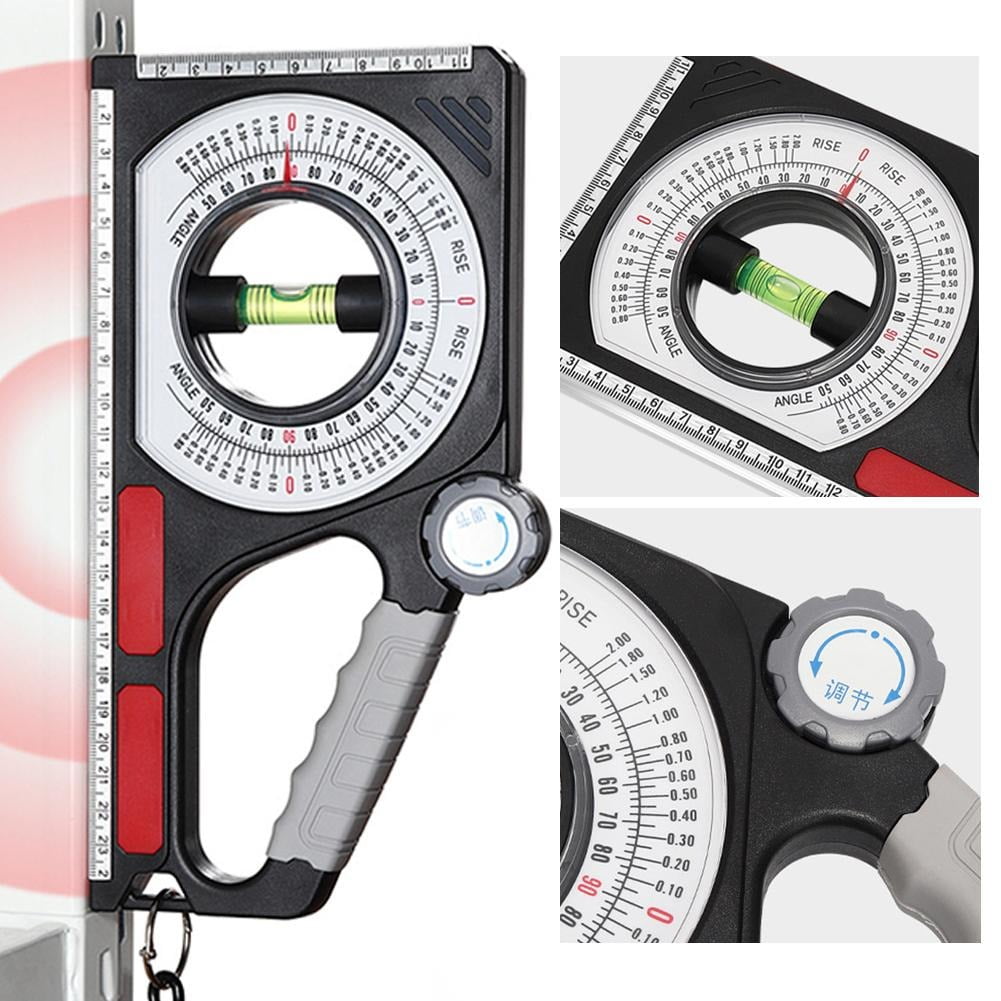 Engineering Inclinometer, Portable Universal Slope Measuring Ruler ...