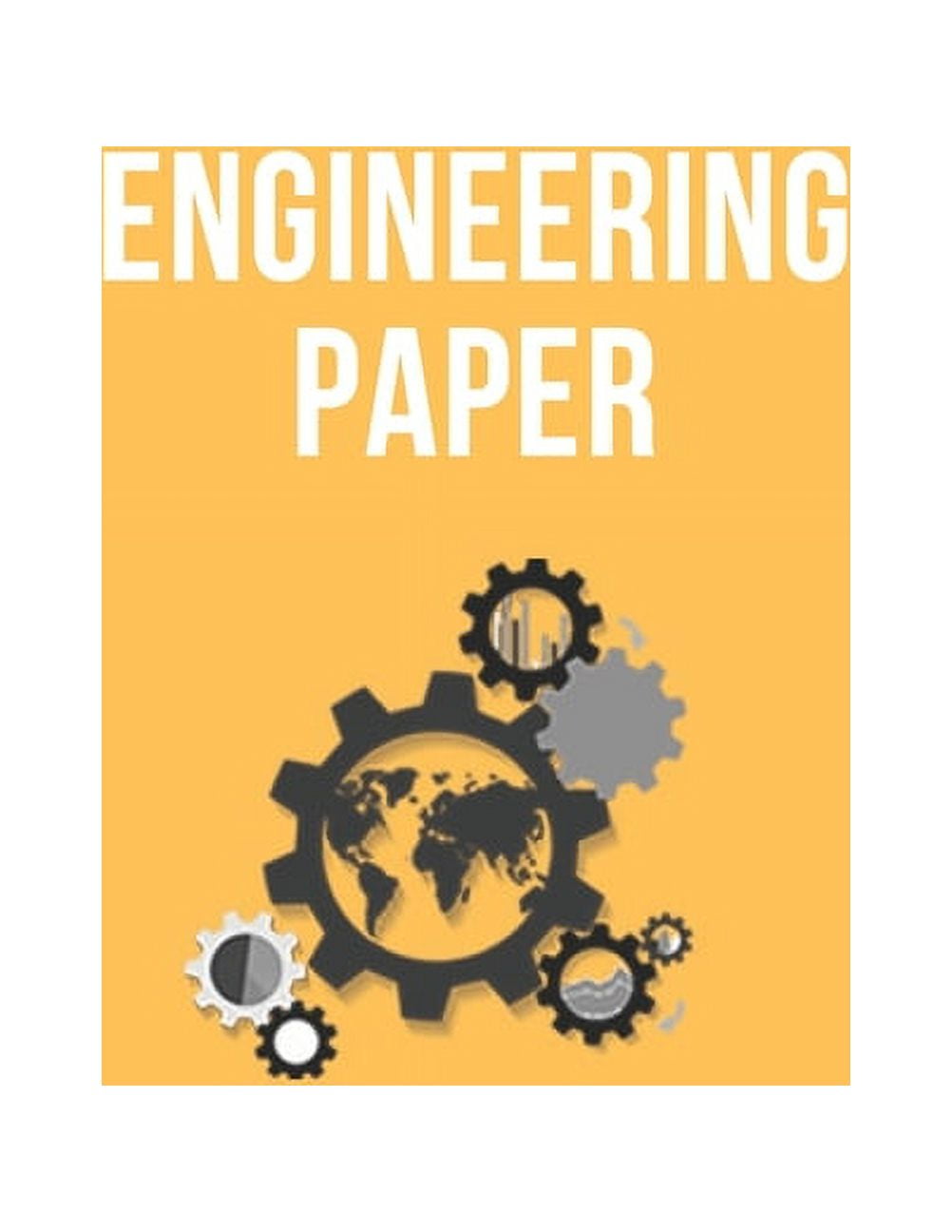 Engineering Paper: BookFactory Professional Engineering Notebook - 140 ...