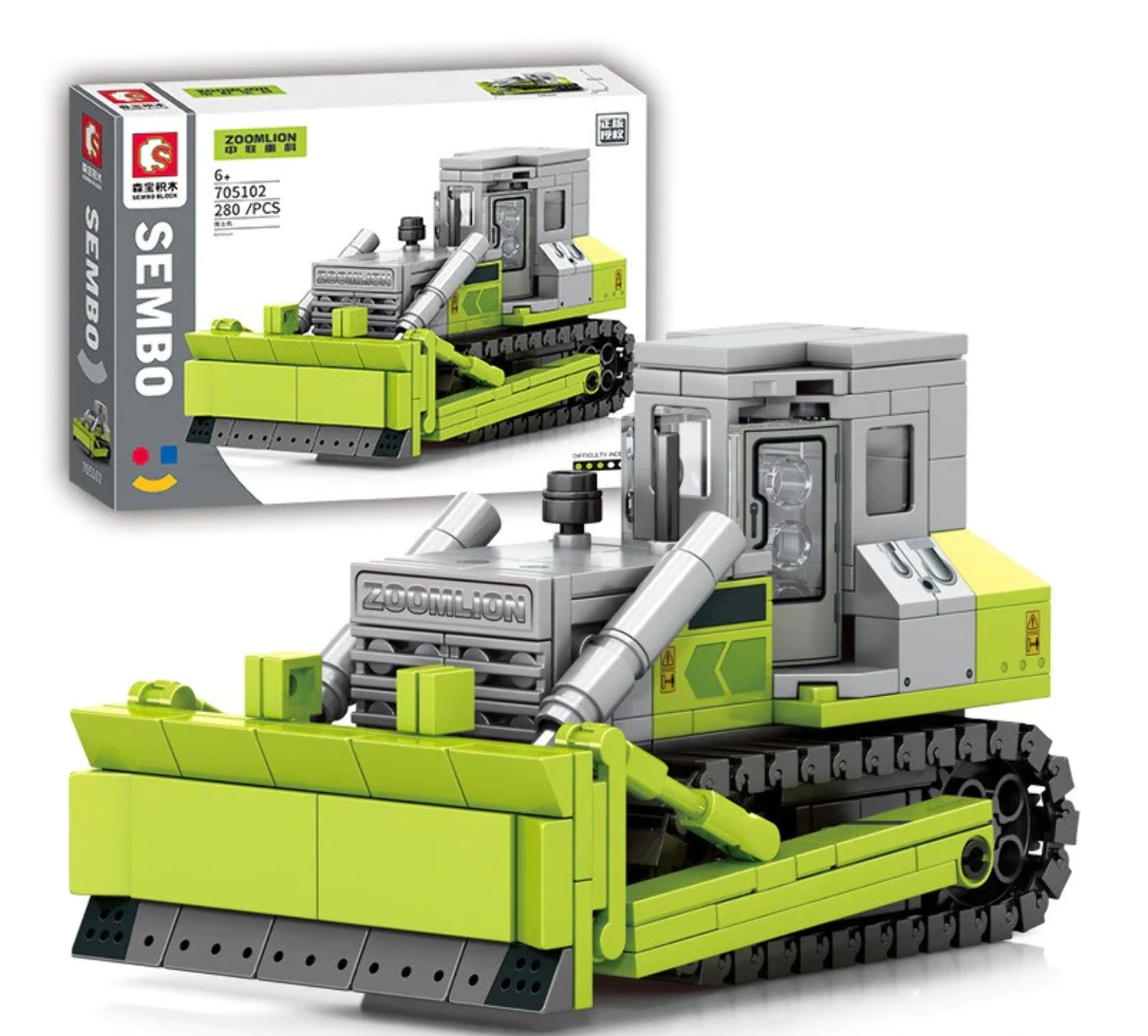 Engineering Series Agitating Transport Lifting Bulldozer Assembling ...