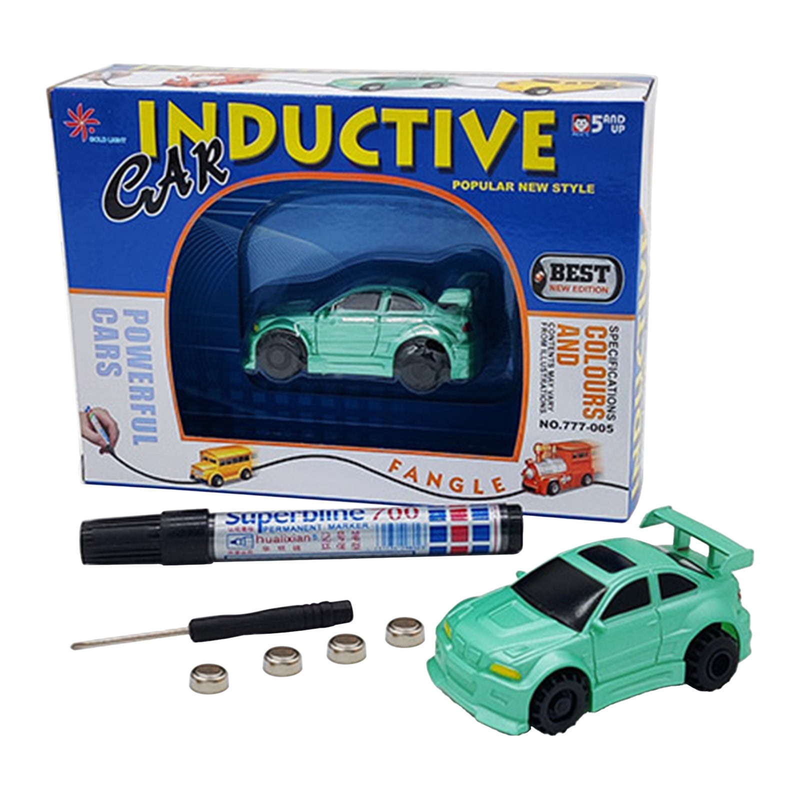 Engineering Vehicle Line Tracking Sensor Car, Draw-and-Go Engineering ...