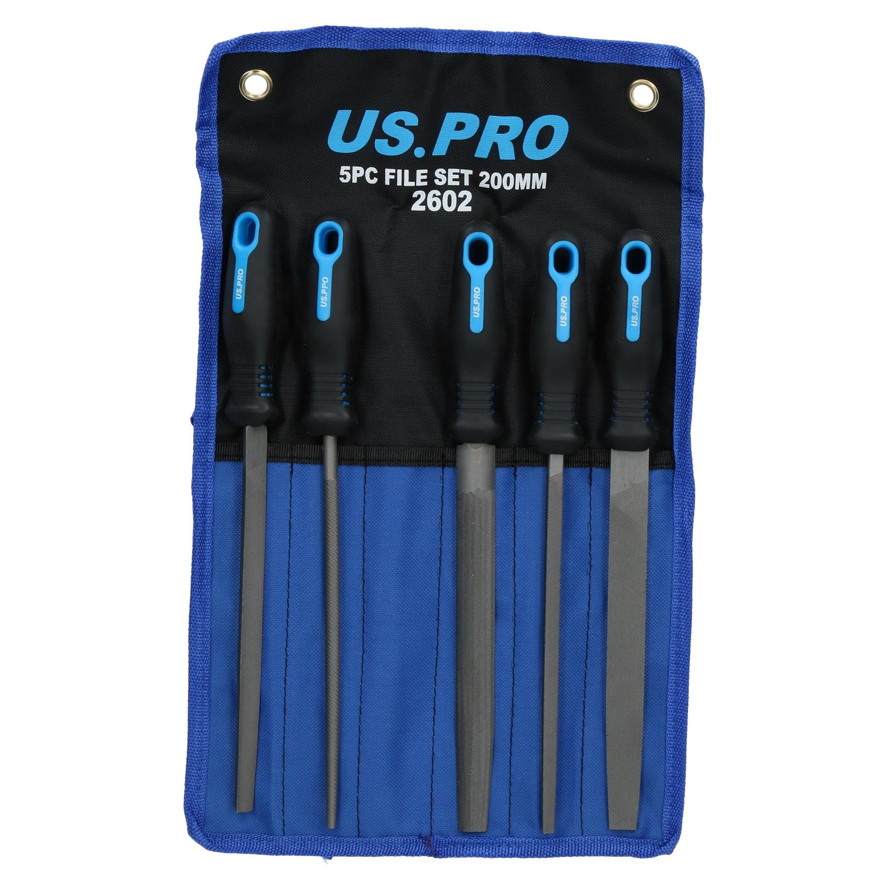 Engineers Metal File Set With Soft Rubber Handles 5pc AT793 - Walmart.com