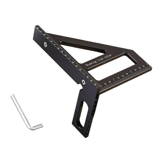 Engineers Miters Protractors 3D Measuring Tool 45/90 Degree Angles ...