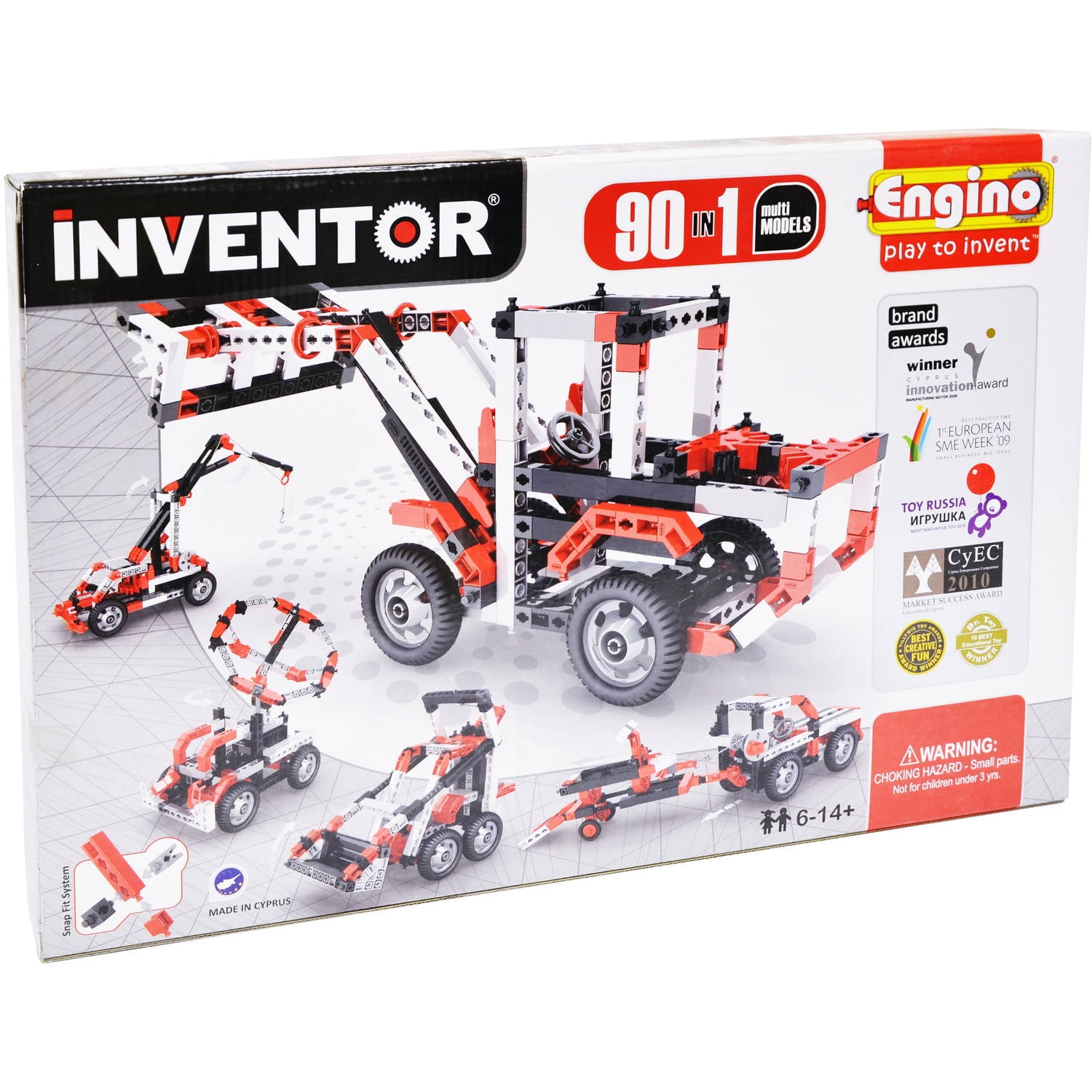Engino ﻿Inventor Build 90 Motorized Multi-Models Building Kit - Walmart.com