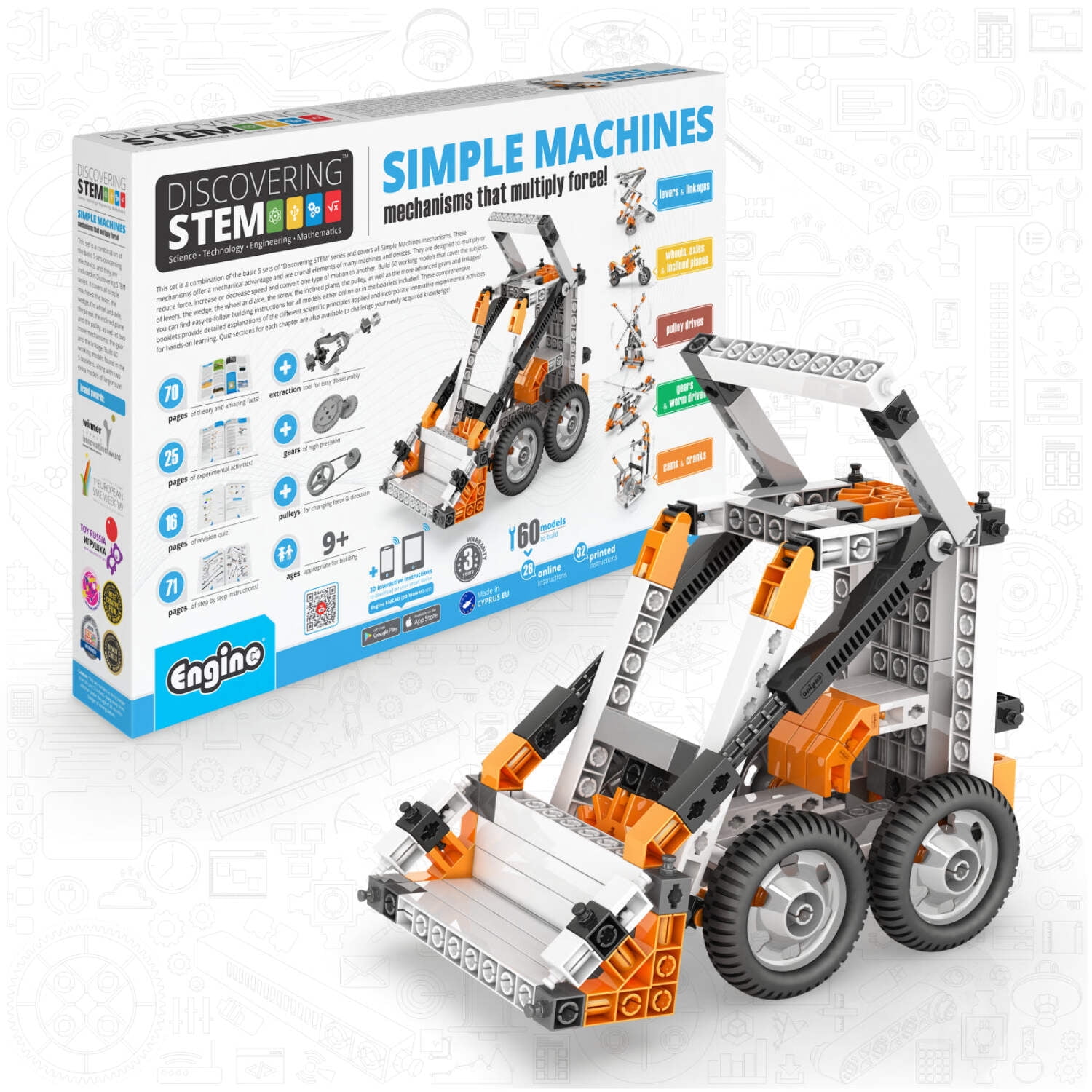 Engino- STEM Toys, Simple Machines, Construction Toys for Kids 9 ...