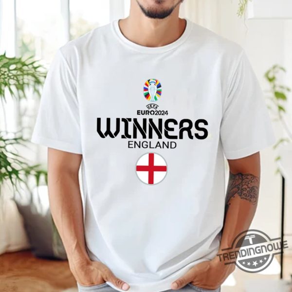England Champions Euro 2024 Shirt England Euro 2024 Champions Shirt ...
