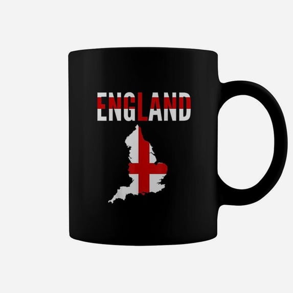 England Country Map Flag Coffee Mug - Walmart.com