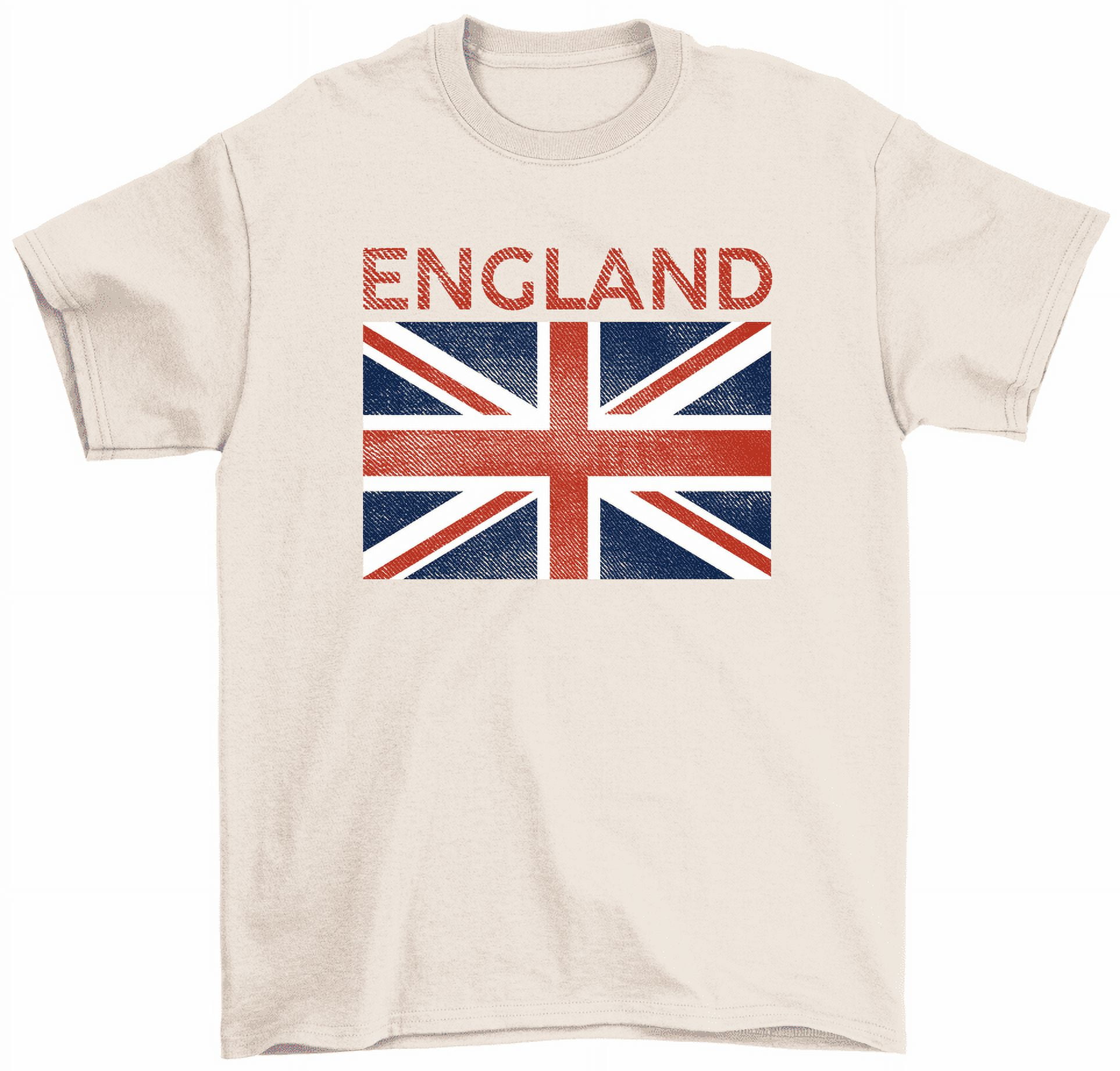 England Flag T-Shirt UK United Kingdom Britain British Tee Men Women ...