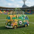 England Football Quilted Travel Tote Bag, Stylish Soccer Print ...