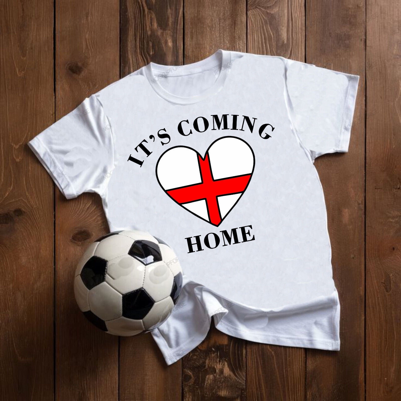 England Football T-Shirt, It's Coming Home England Shirt, England Supporter Tee - Walmart.com