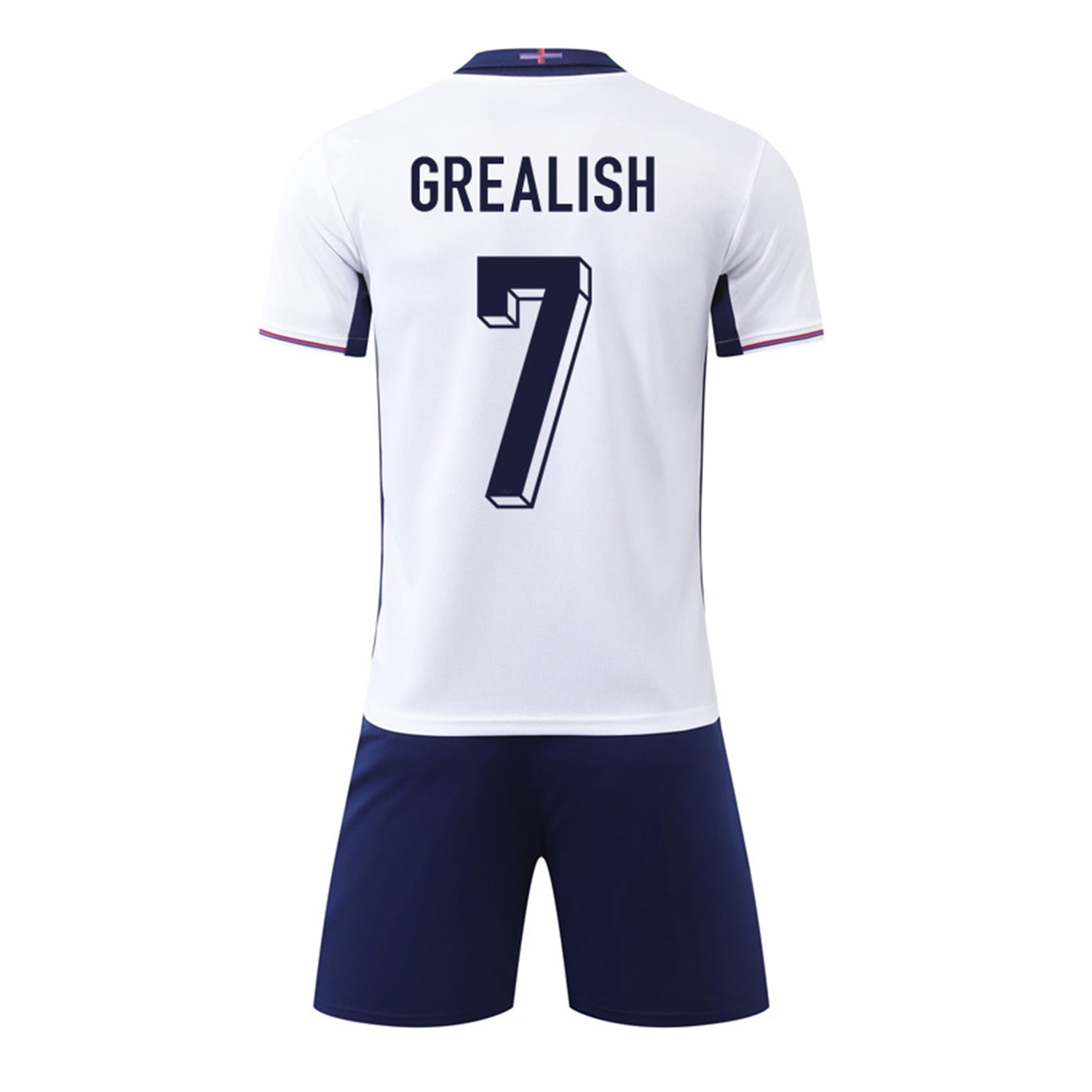 England Home Stadium Shirt 2024 with Grealish 7 printing - Walmart.com