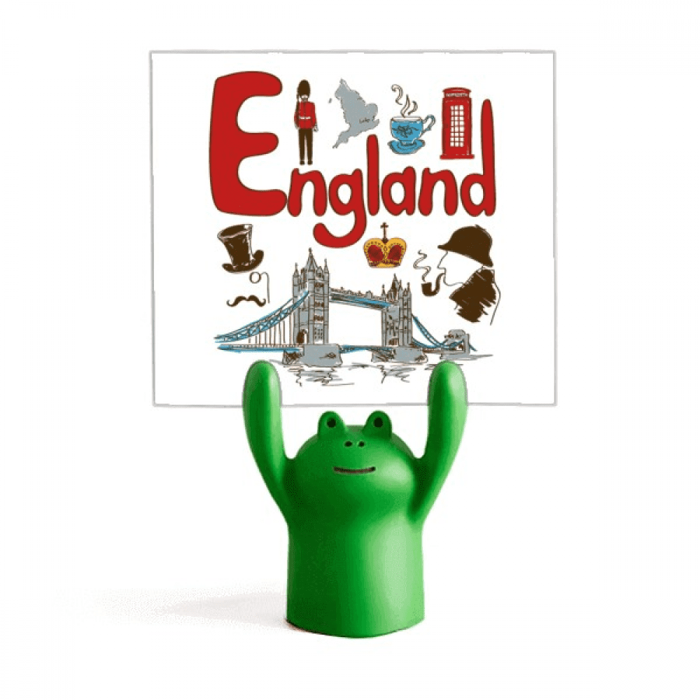 England National symbol Landmark Pattern Memo Holder Cartoon Animal ...