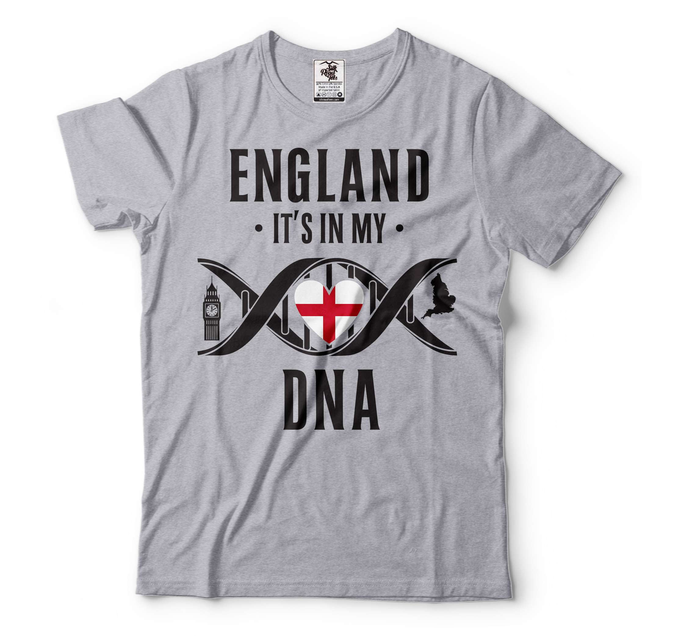 England Shirt England National Patriotic Shirt England DNA Shirt ...