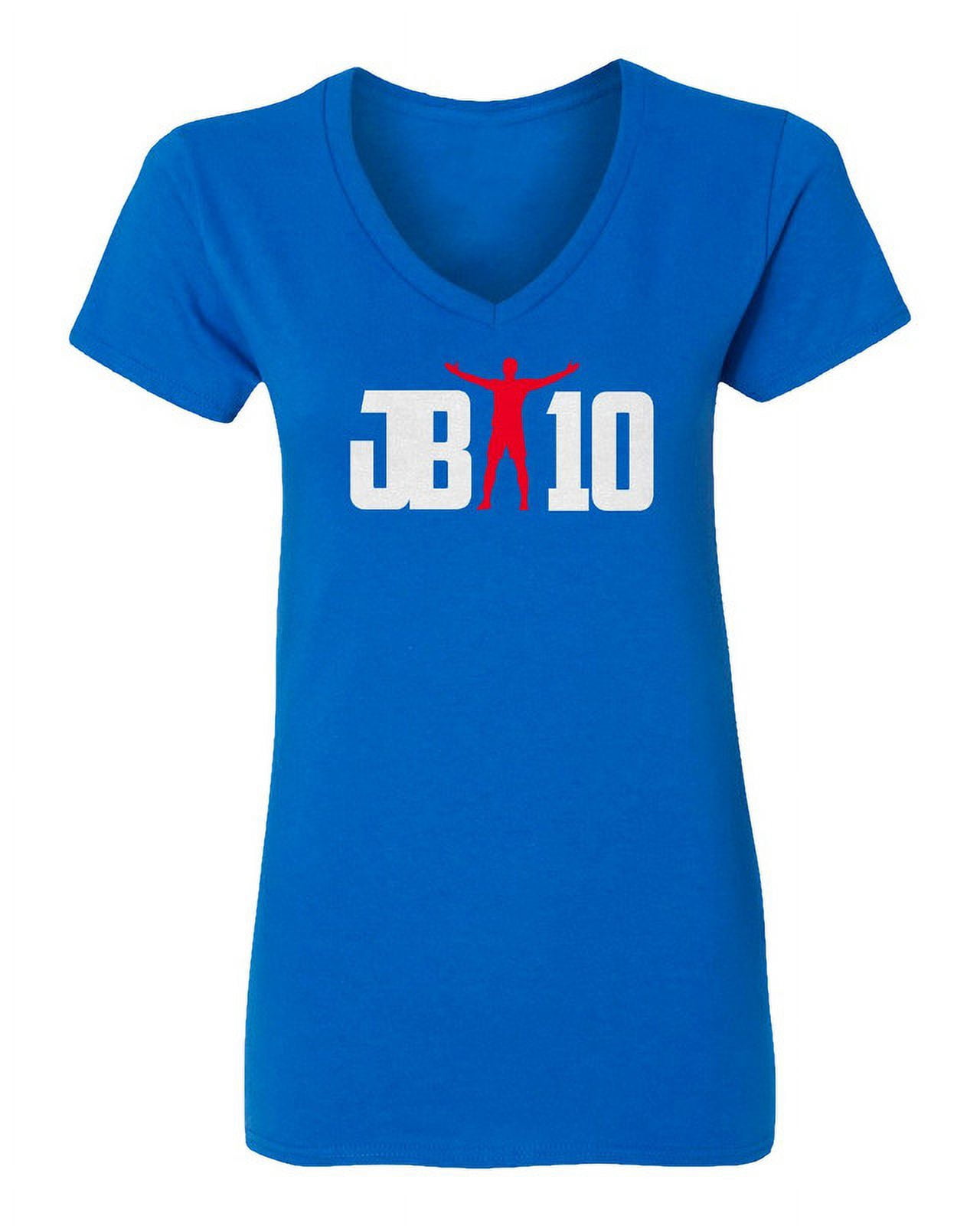 England Soccer Star Celebration - JB Bellingham 10 Ladies' V-Neck ...