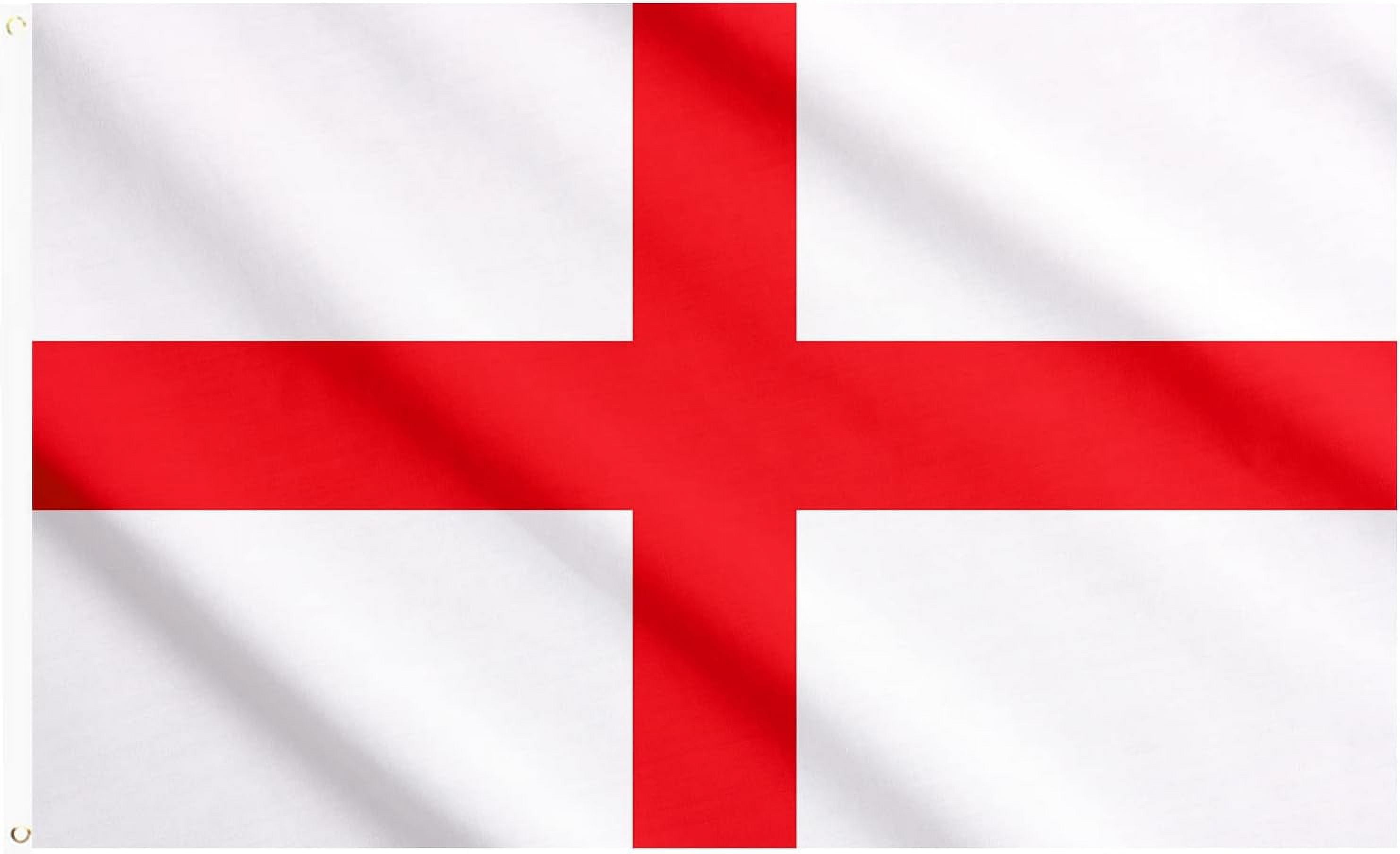 England St Georges Flag, St George's Cross Flags, Double Side - Walmart.com