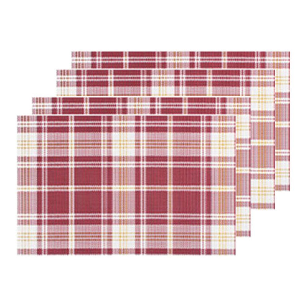 England Style Sub Placemats Set of 4 - Heat Resistant, Wipeable ...