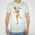 England T Shirt Rugby Pin Up Girl Tshirt Sexy Vintage English Pinup Top