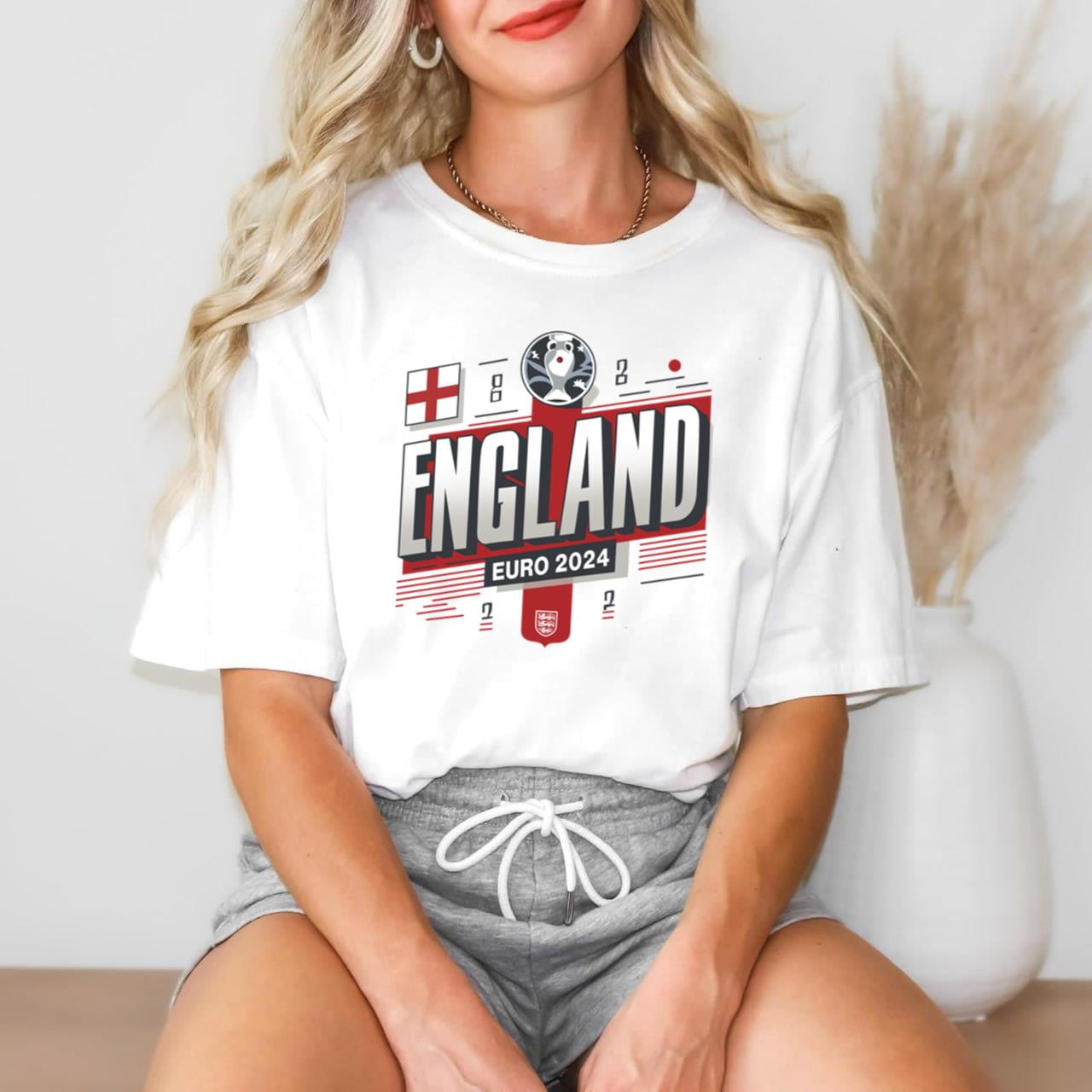 England euro 2024 tCOMFORT COLOR T-SHIRT - England euro fan, for men ...