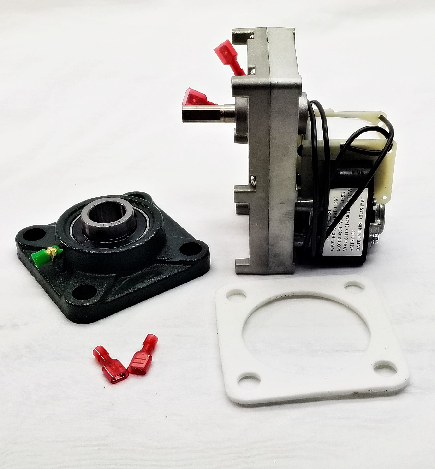 Englander Auger Motor Replacement Kit - Includes Motor, Bearing, Gasket ...