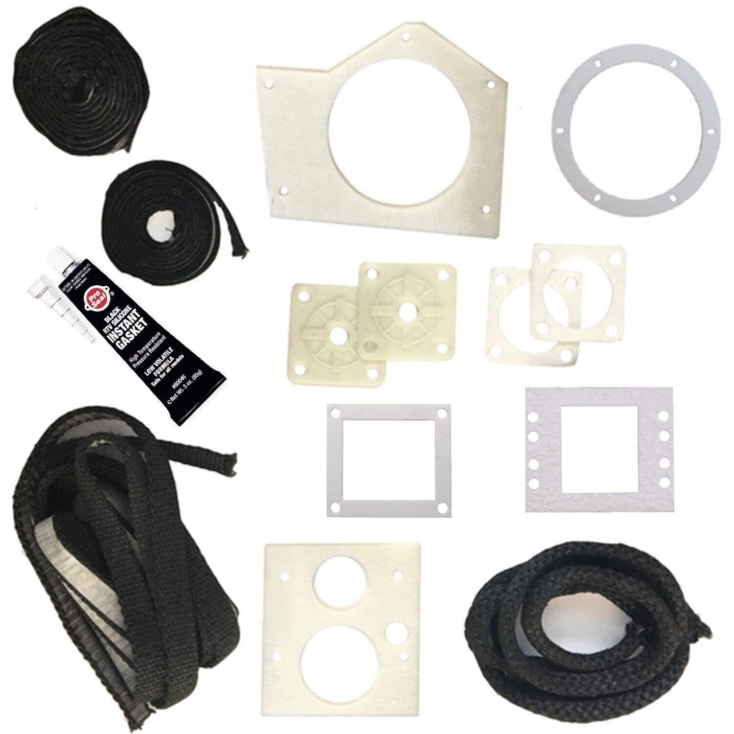 Englander Pellet Stove Complete Gasket Replacement Kit for 55-SHP10, 55 ...