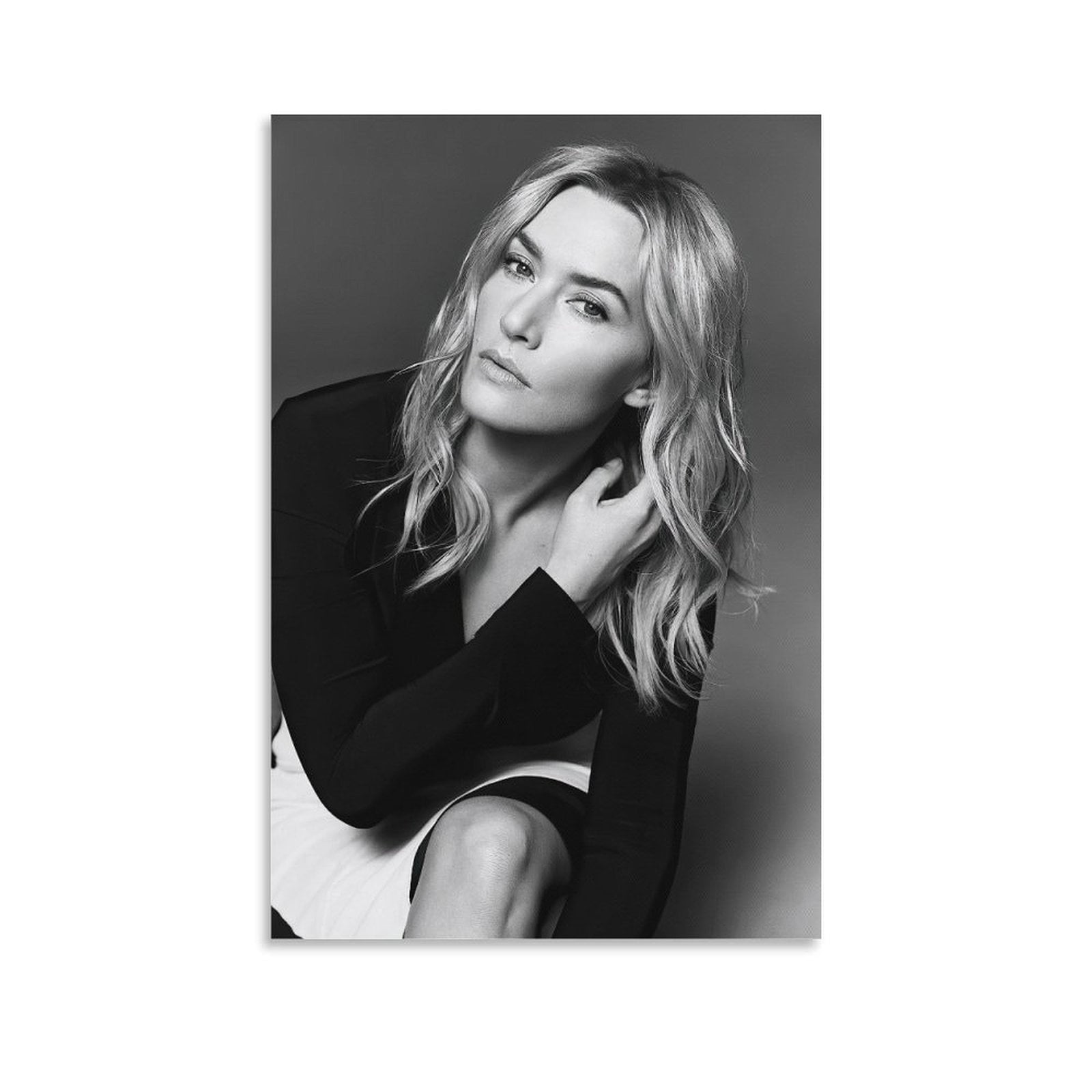 English Actress Kate Winslet Black And White Poster 1 Poster Cool ...
