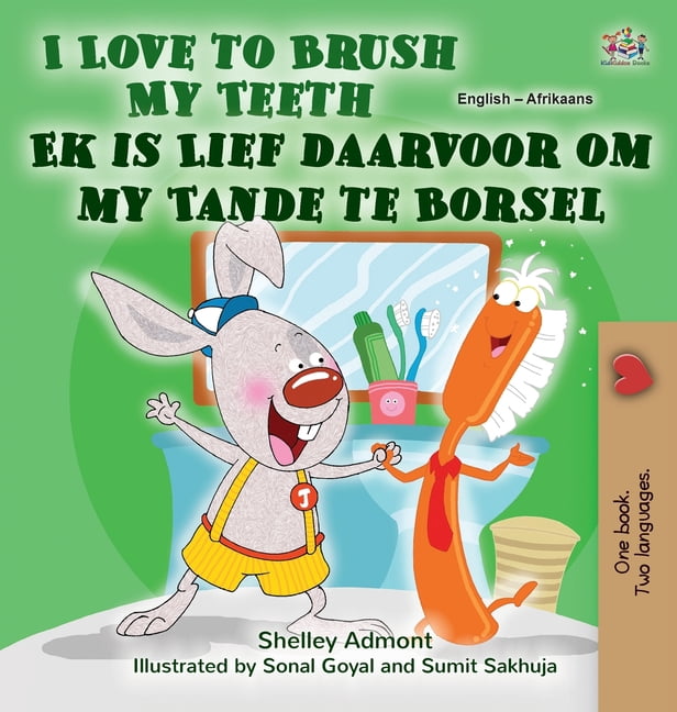 English Afrikaans Bilingual Collection: I Love to Brush My Teeth ...