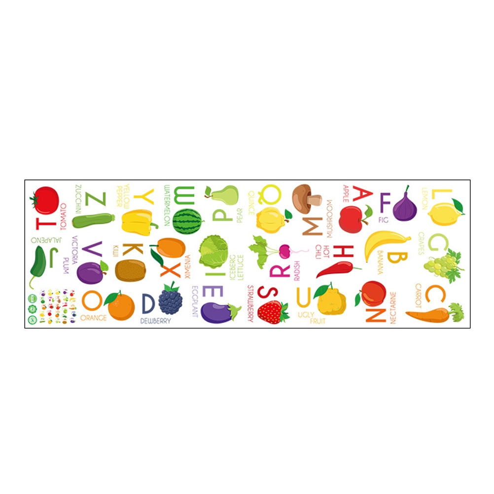 English Alphabet Early Education Stickers For Toddlers Self-Adhesive ...