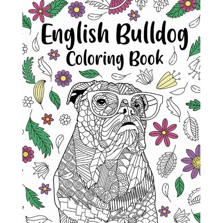 dog coloring book for adults