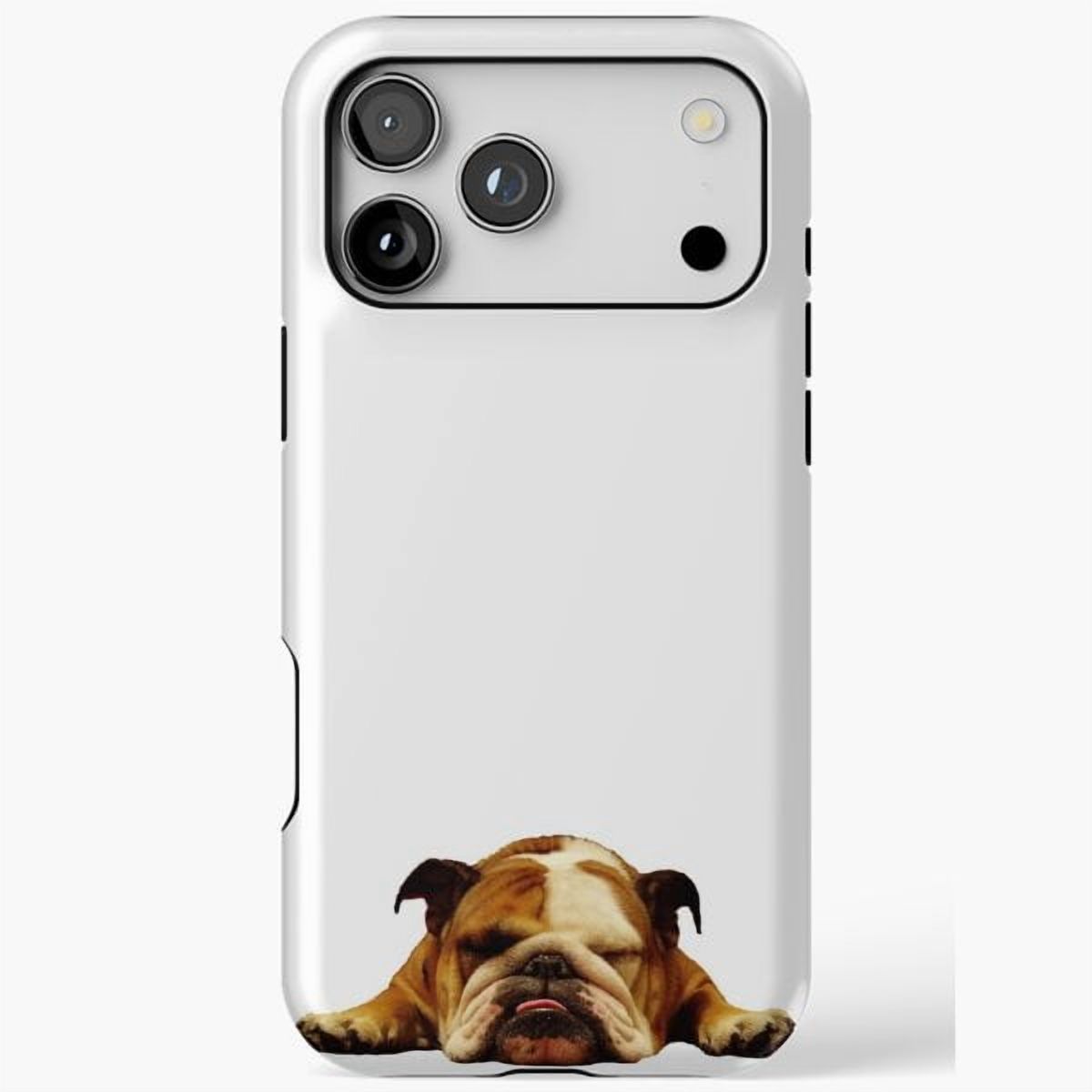 English Bulldog Lazy Beast Themed Dog Lover Graphic Phone Case for ...
