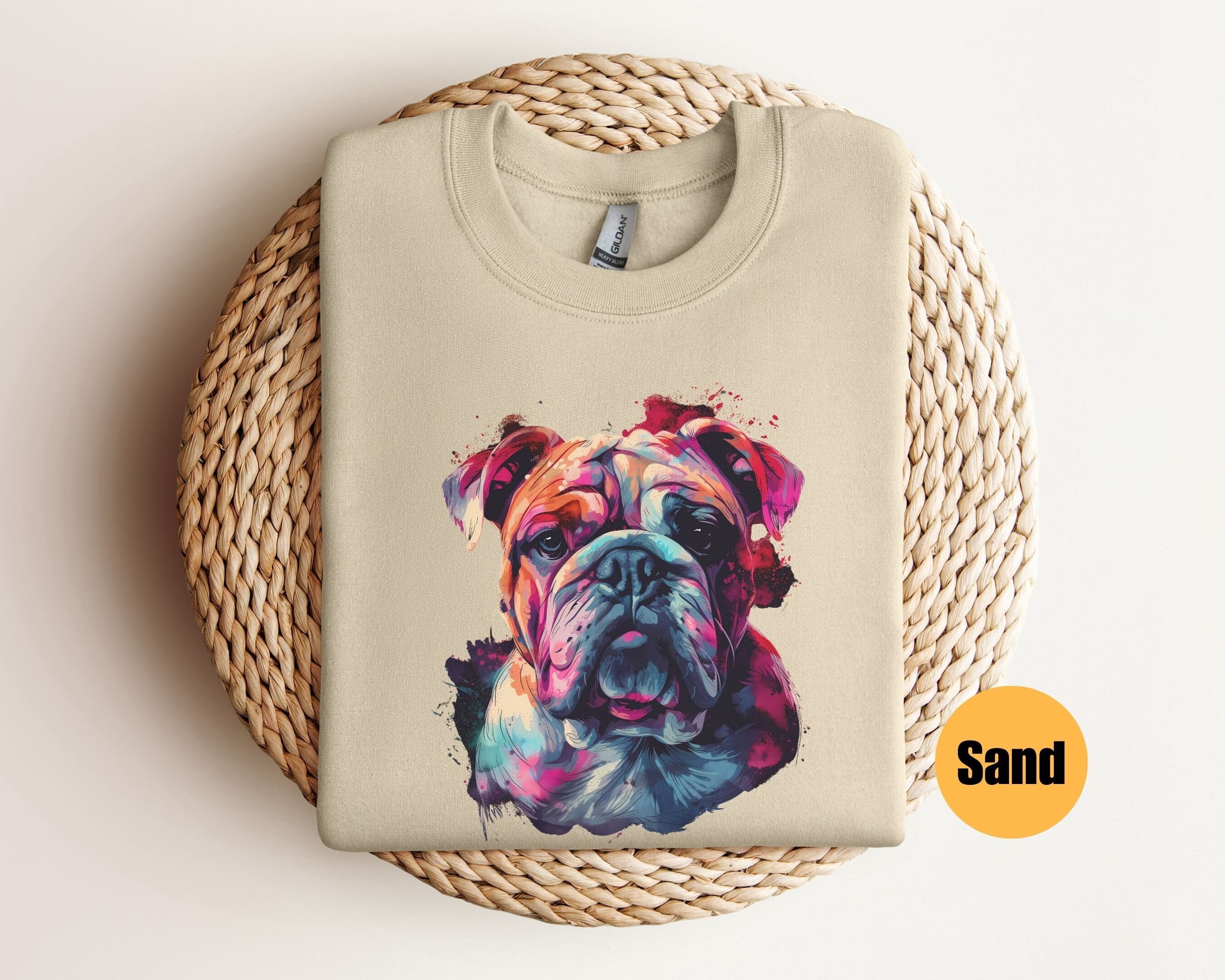 English Bulldog T-Shirt English Bulldog Gifts For Her Dog Person Dog ...