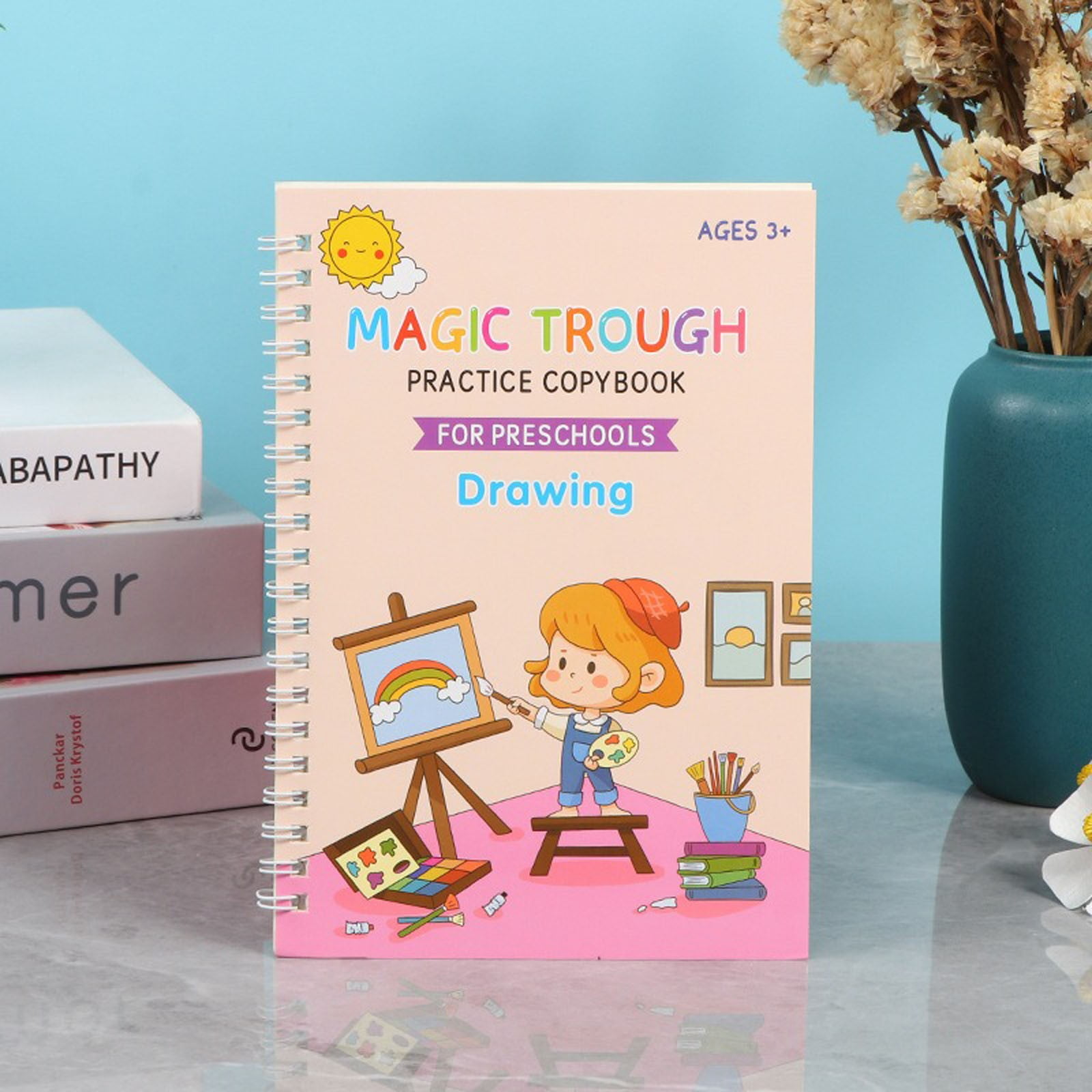 English Calligraphy Practice Copybook | Penmanship Training Book | Math ...