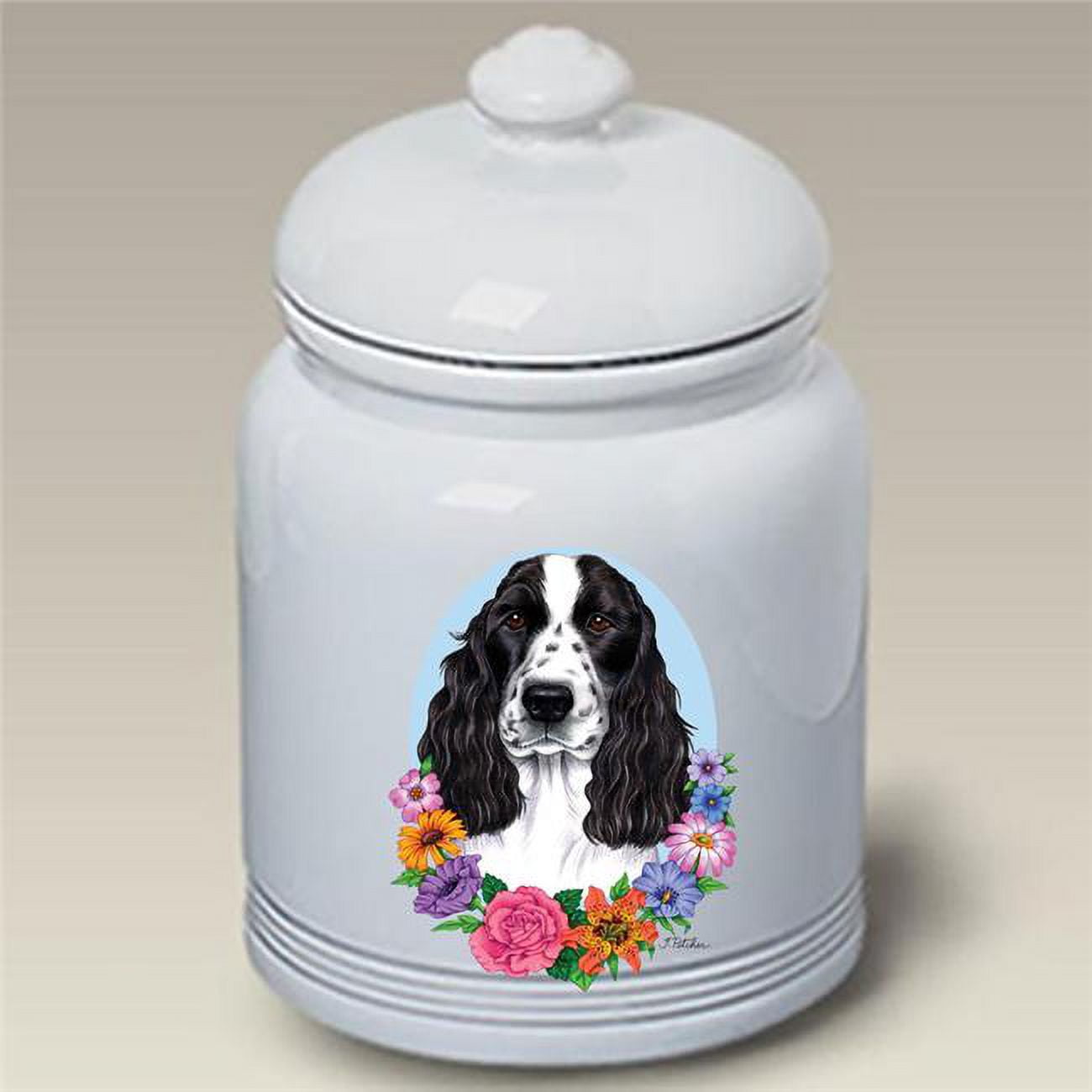 English Cocker Spaniel- Best of Breed Ceramic Doggie Treat Jar ...