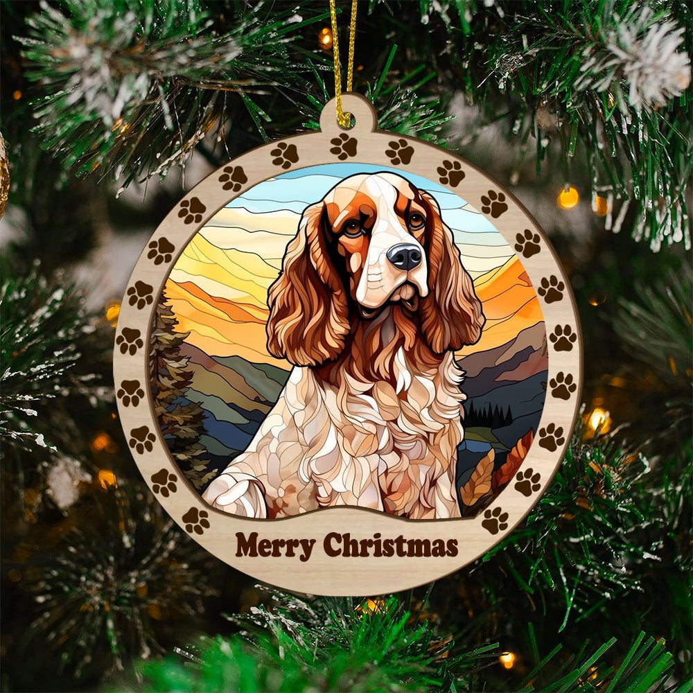 English Cocker Spaniel Christmas Decorations, English Cocker Spaniel ...