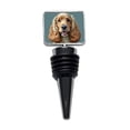 English Cocker Spaniel Dog Illustration Wine Bottle Stopper Cap Plug ...