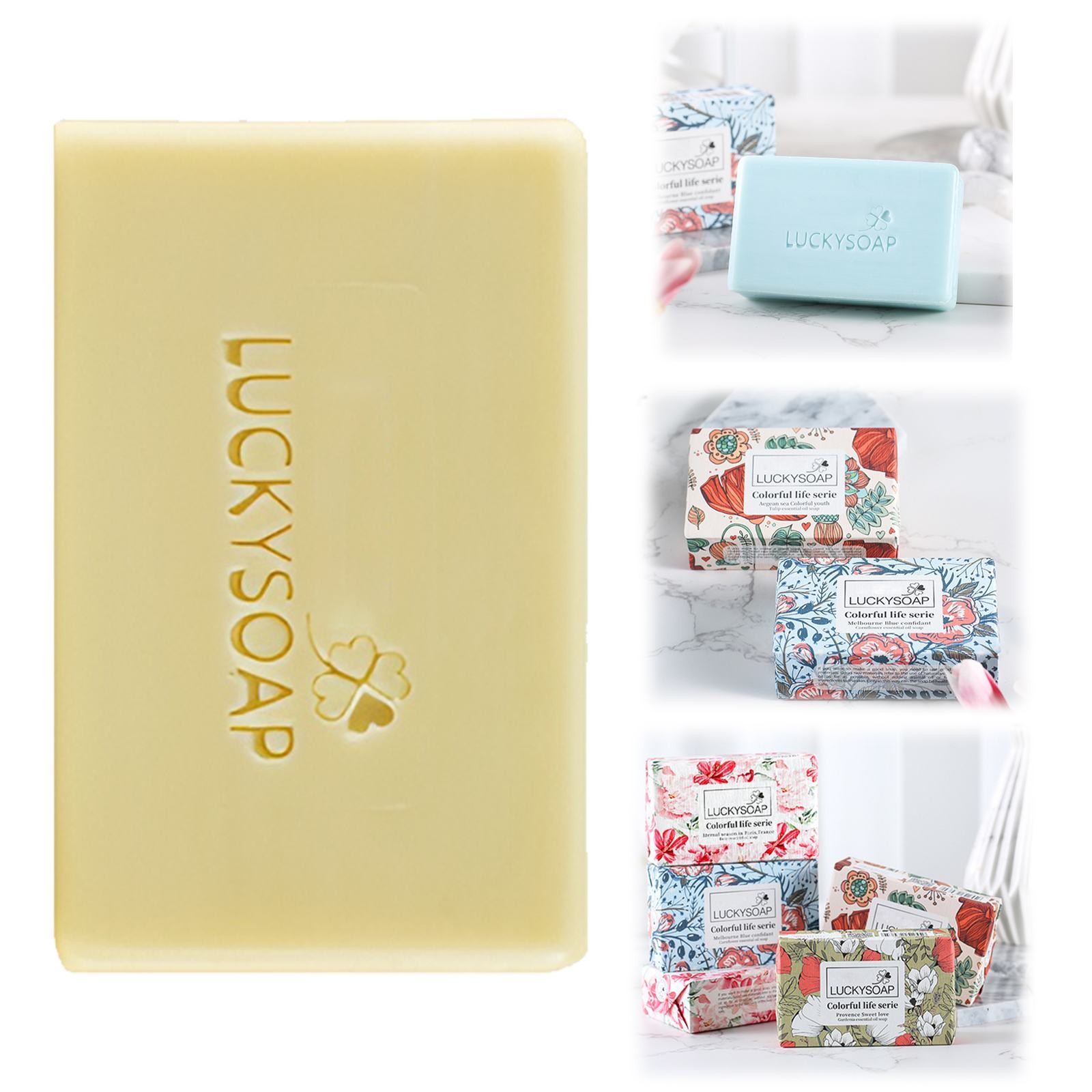English Cold Aromatherapy Oil Cleansing Soap Facial And Body Premium ...