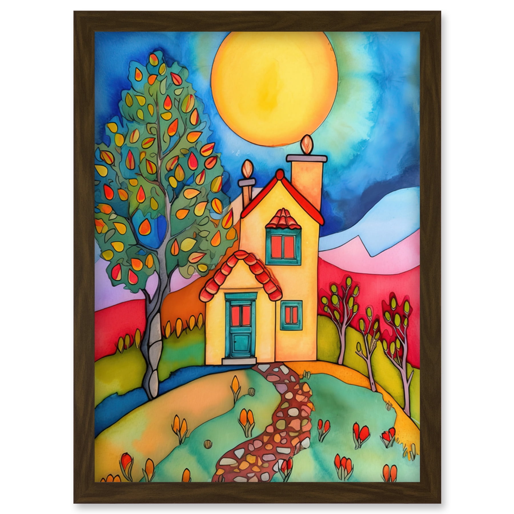 Country Folk Art Paintings