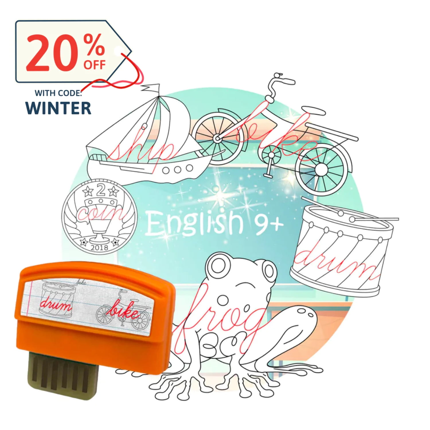 English Cursive Ages 9+ Creativity Pack for smART sketcher® 2.0 by ...