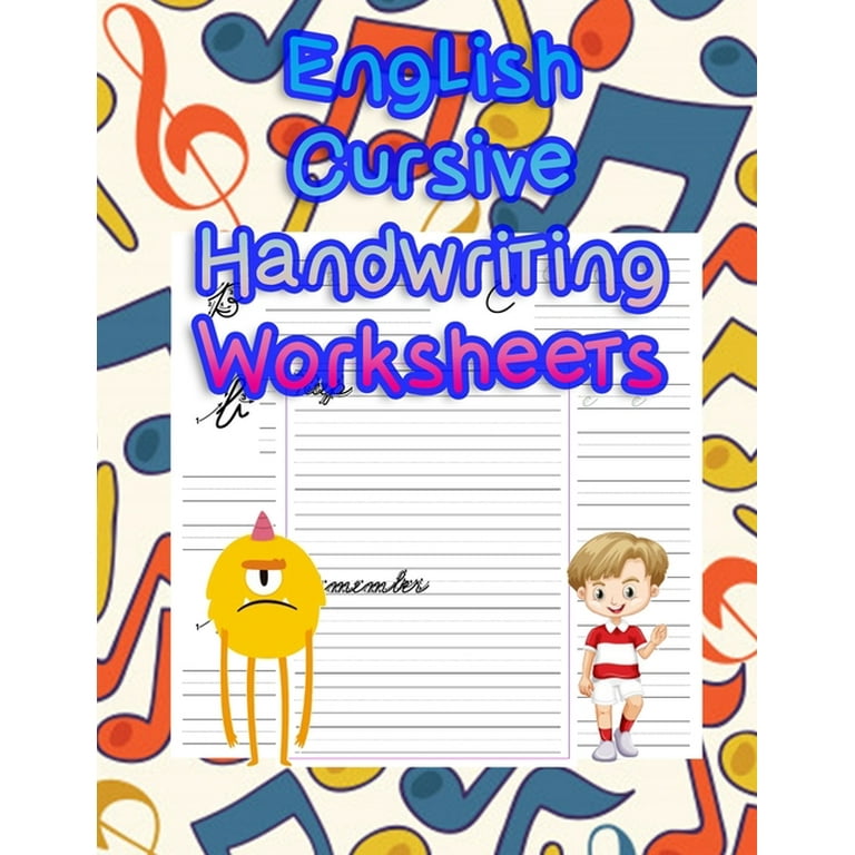 English Handwriting Practice Sheets