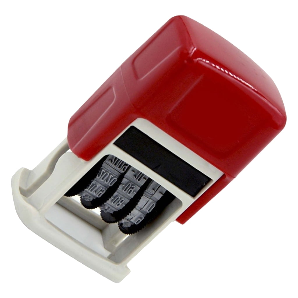 English Date Stamp Rubber Stamp Line Dater Number Stamp Rubber Date ...