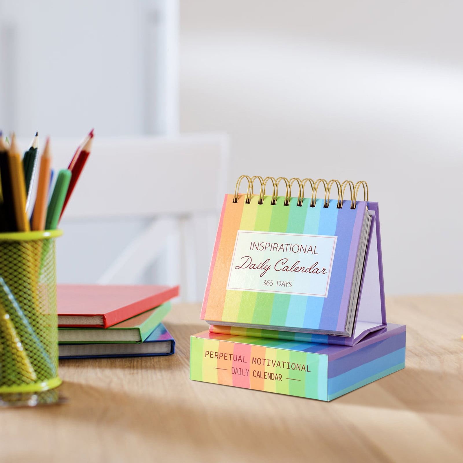 English Desk Calendar Creative Inspirational Desktop Ornaments 365 Day ...