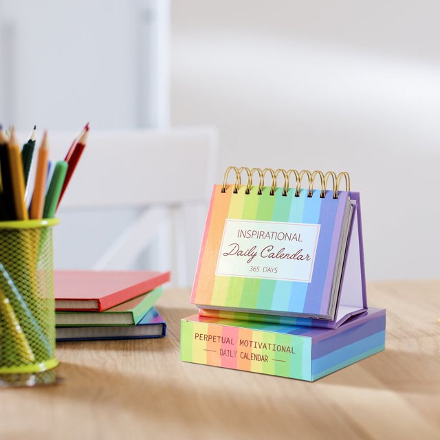 English Desk Calendar Creative Inspirational Desktop Ornaments 365 Day ...