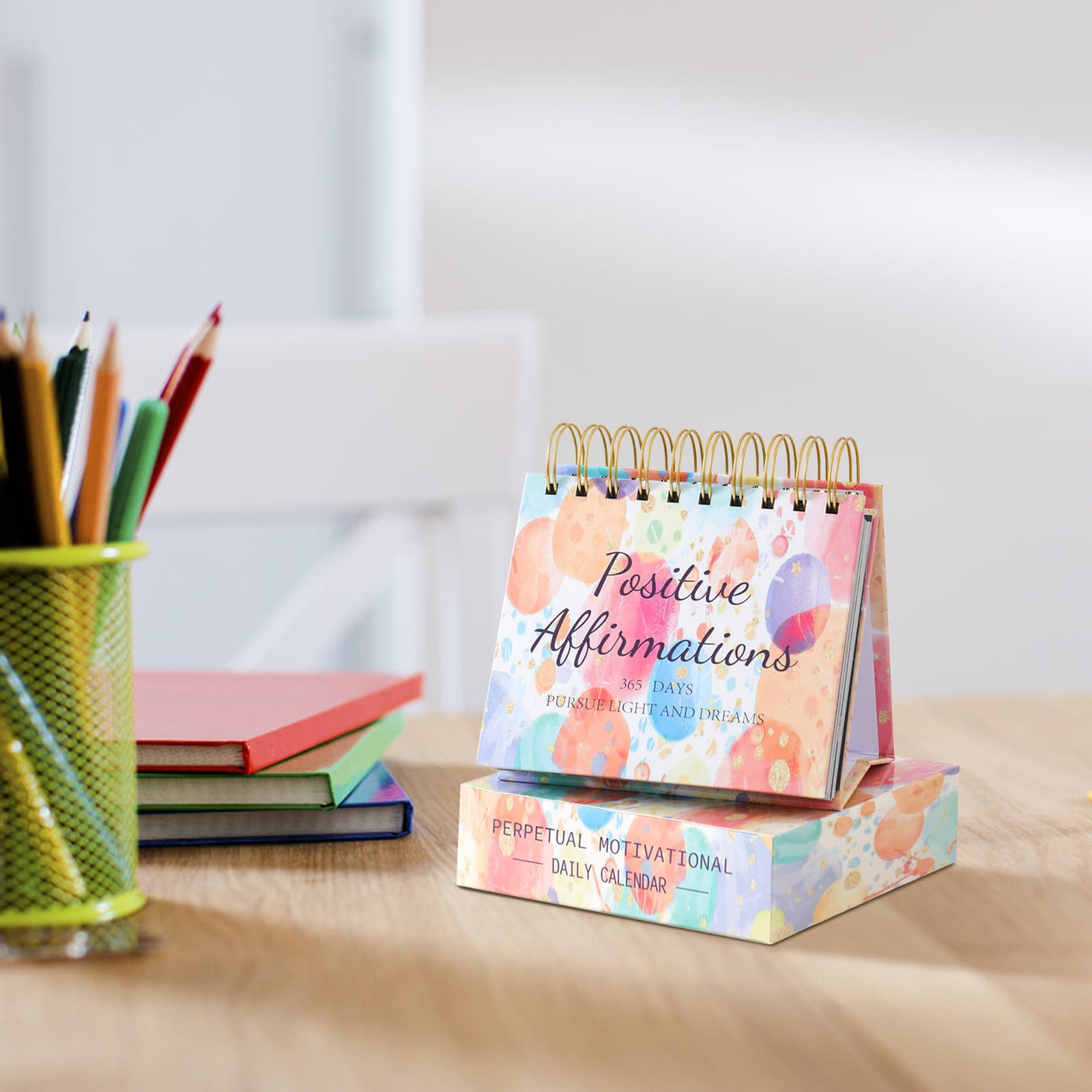 English Desk Calendar Inspirational Desktop Ornaments 365 Day Calendar ...