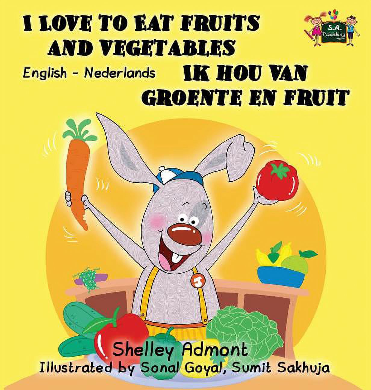English Dutch Bilingual Collection I Love to Eat Fruits and Vegetables ...