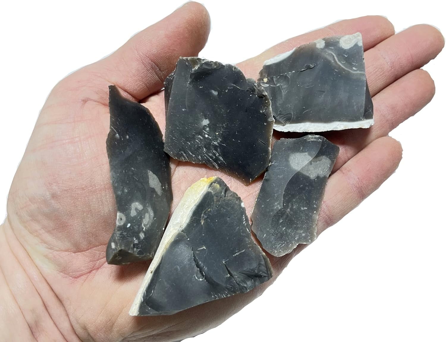 English Flint Fire Strikers (5 Piece) Flint for Sparking Survival Tools ...